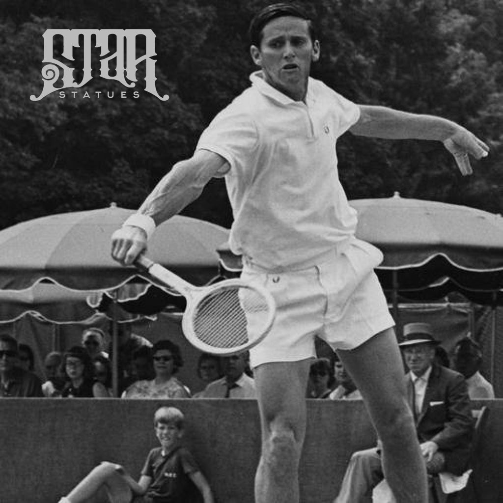 Roy Emerson Bronze Statue - Star Statues